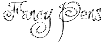 Fancy Pens: Free Font Download | MaisFontes