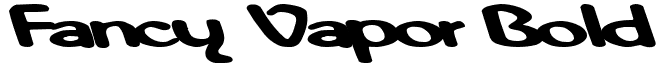 Fancy Vapor Bold: Free Font Download | MaisFontes