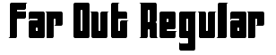 Far Out Regular: Free Font Download | MaisFontes