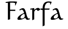 Farfa: Free Font Download | MaisFontes