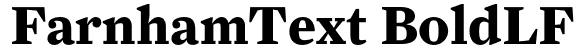 FarnhamText BoldLF: Free Font Download | MaisFontes