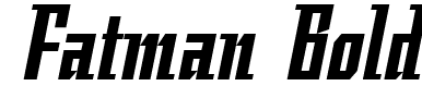 Fatman Bold: Free Font Download | MaisFontes