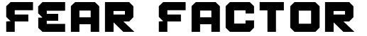 Fear Factor Text Font: Free Download | MaisFontes