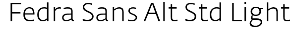 Fedra Sans Alt Std Light Font: Free Download | MaisFontes
