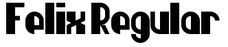 Felix Regular: Download Free Font | MaisFontes