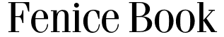Fenice Book Font: Free Download | MaisFontes