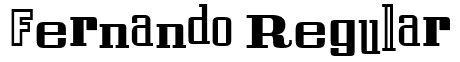 Fernando Regular: Free Font Download | MaisFontes