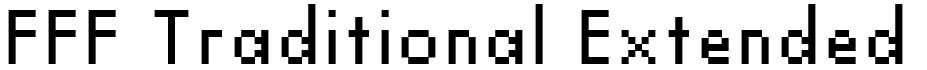 FFF Traditional Extended: Free Font Download | MaisFontes