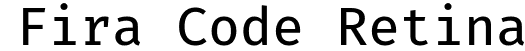 Fira Code Retina font download | MaisFontes.com