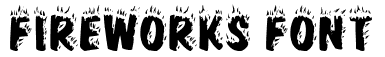 FIREWORKS: Free Font Download | MaisFontes