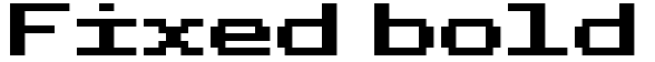 Fixed bold: Descargar Fuente Gratis | MaisFontes