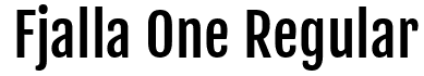 Fjalla One Font Family: Download Free (Google Fonts) | MaisFontes