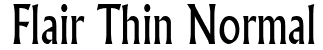 Flair Thin Normal: Free Font Download | MaisFontes