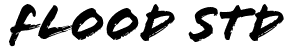 Flood Std Font: Free Download | MaisFontes
