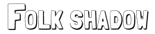 Folk shadow: Baixar Fonte Grátis | MaisFontes