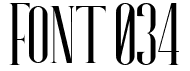 Font 034: Baixar Fonte Grátis | MaisFontes