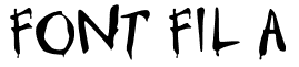 Font Fil A Font: Free Download | MaisFontes