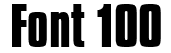 Font 100：免费字体下载 | MaisFontes