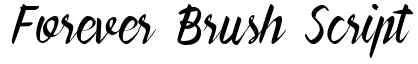 Forever Brush Script: Descargar Fuente Gratis | MaisFontes