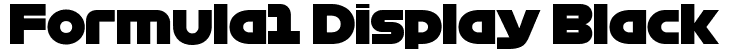 Formula 1 Display Font Family: Free Download | MaisFontes