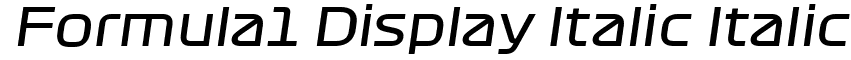 Formula 1 Display Font Family: Free Download | MaisFontes