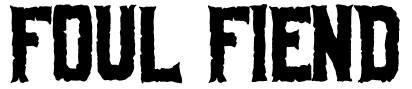 Foul Fiend: Free Font Download | MaisFontes