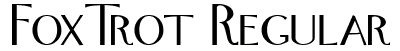 FoxTrot Regular Font: Free Download | MaisFontes