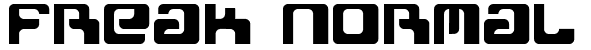 Freak Normal: Free Font Download | MaisFontes