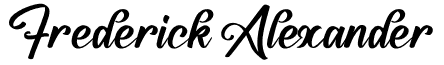 Frederick Alexander: Free Font Download | MaisFontes
