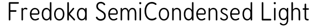 Fredoka SemiCondensed Light Font: Free Download | MaisFontes