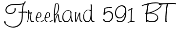 Freehand 591 BT: Free Font Download | MaisFontes