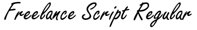 Freelance Script Regular: Free Font Download | MaisFontes
