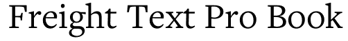 Freight Text Pro Book Font: Free Download | MaisFontes