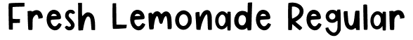 Fresh Lemonade Regular: Free Font Download | MaisFontes