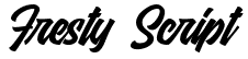 Fresty Script: Free Font Download | MaisFontes