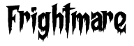 Frightmare: Free Font Download | MaisFontes