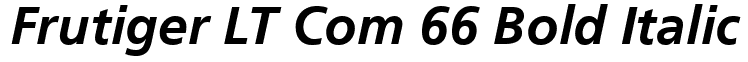 Frutiger LT Com 66 Bold Italic: Baixar Fonte Grátis | MaisFontes