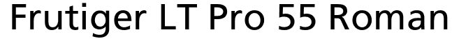 Frutiger LT Pro 55 Roman: Download Free Font | MaisFontes