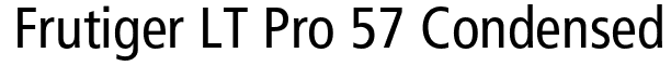 Frutiger LT Pro Font Family: Download Free | MaisFontes