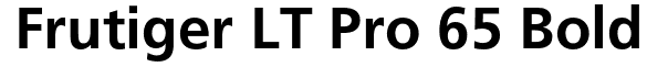Frutiger LT Pro Font Family: Download Free | MaisFontes