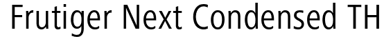 Frutiger Next Condensed TH Font: Free Download | MaisFontes