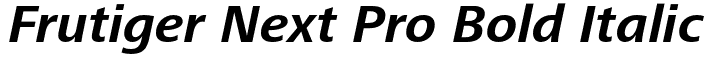 Frutiger Next Pro Font Family: Free Download | MaisFontes