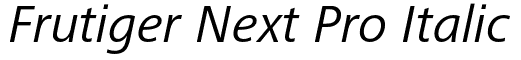Frutiger Next Pro Font Family: Free Download | MaisFontes