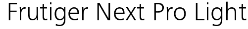 Frutiger Next Pro Font Family: Free Download | MaisFontes