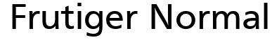Frutiger Normal: Free Font Download | MaisFontes