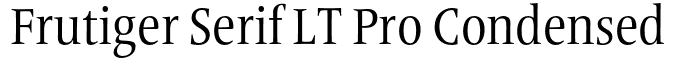 Frutiger Serif LT Pro Font: Free Download | MaisFontes