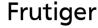 Frutiger: Télécharger une police gratuite | MaisFontes