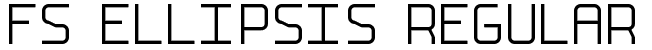 FS Ellipsis Regular: Free Font Download | MaisFontes