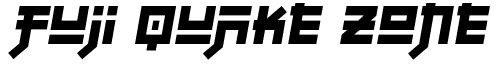 FUJI QUAKE ZONE: Free Font Download | MaisFontes