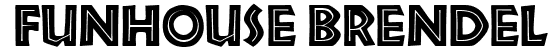 Funhouse Brendel: Free Font Download | MaisFontes